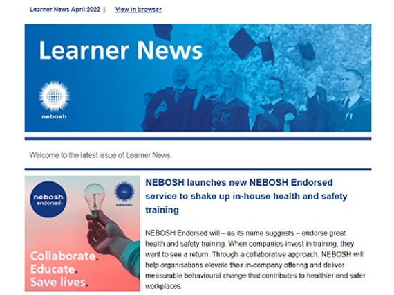 Scheduled dates for paper-based exams and digital assessments - NEBOSH
